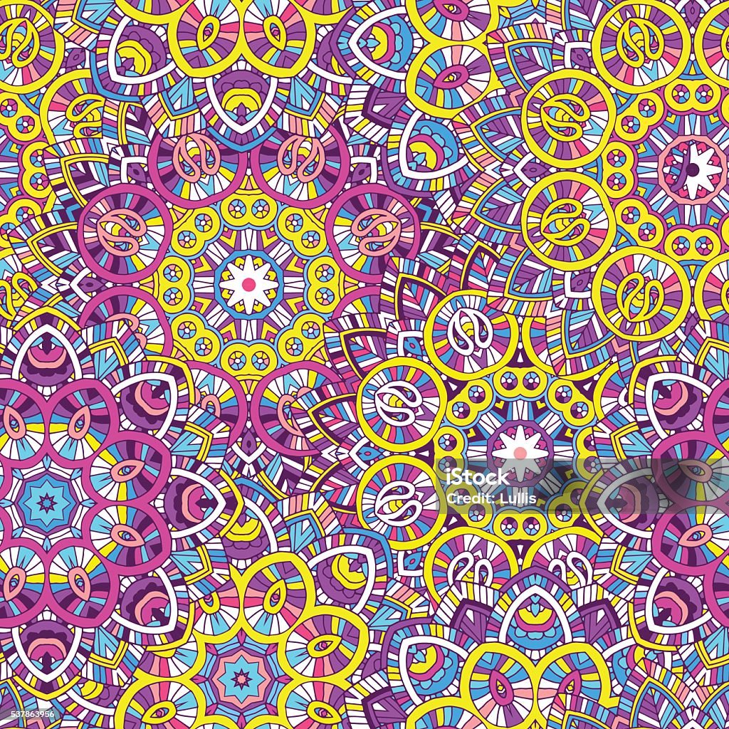 Indian Mandala Seamless Pattern Stock Illustration - Download Image Now ... Indian Mandala Seamless Pattern Stock Illustration - Download Image Now ...