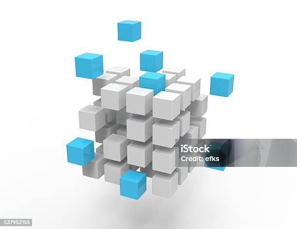 3 D 큐브 흰색 배경의 블럭에 대한 스톡 사진 및 기타 이미지 블럭 3차원 형태 입방체 Istock