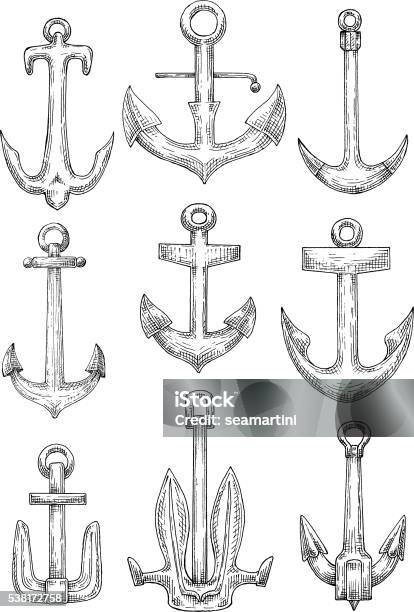 Jangkar Bahari Untuk Kapal Angkatan Laut Dan Desain Kapal Ilustrasi ... Jangkar Bahari Untuk Kapal Angkatan Laut Dan Desain Kapal Ilustrasi ...