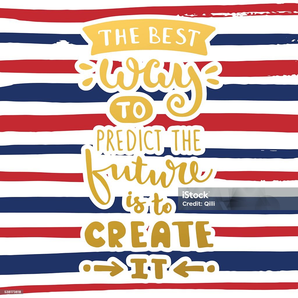 Hand Drawn Lettering Poster Stock Illustration Download Image Now