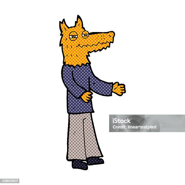 Comic 말풍선이 있는 Fox 남자 귀여운에 대한 스톡 벡터 아트 및 기타 이미지 귀여운 그리기 기이함 Istock