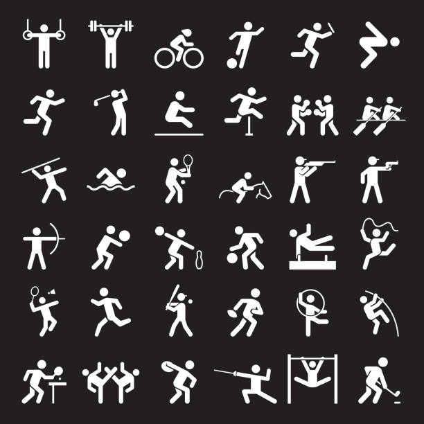 300 Best Volleyball Clip Art Bildbanksillustrationer Royaltyfri