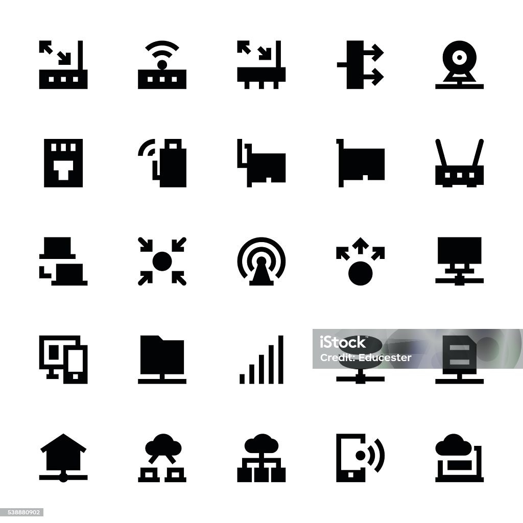 Network Technology Vector Icons 3 Stock Illustration - Download Image ... Network Technology Vector Icons 3 Stock Illustration - Download Image ...