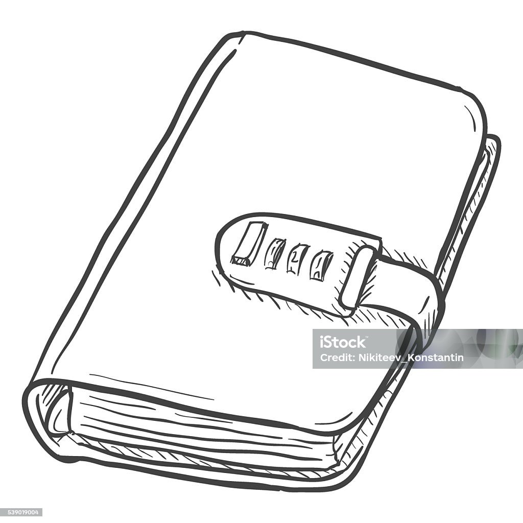 Vector Single Sketch Diary Stock Illustration - Download Image Now ... Vector Single Sketch Diary Stock Illustration - Download Image Now ...