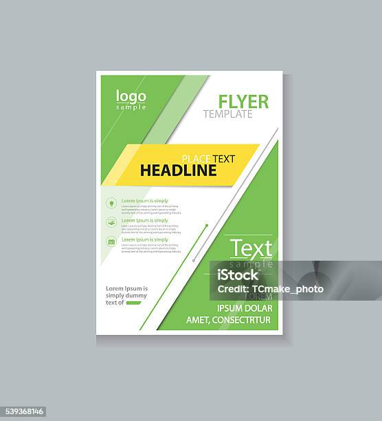 Poster Brosur Selebaran Templat Desain Tata Letak Laporan Dan Desain