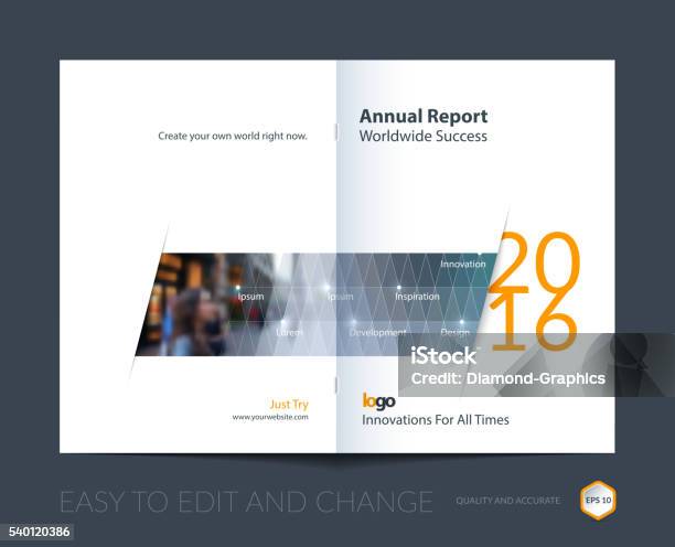 Brochure Template Layout Cover Design Annual Report Magazine向量圖形及更多報告