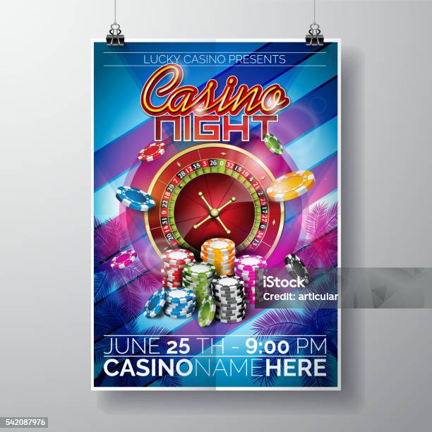 Desain Party Flyer Pada Tema Kasino Dengan Roda Roulette Ilustrasi Stok ... Desain Party Flyer Pada Tema Kasino Dengan Roda Roulette Ilustrasi Stok ...