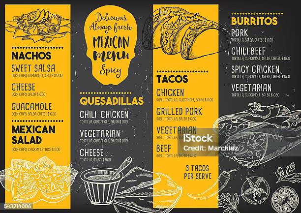 Restaurant Cafe Menu Template Design向量圖形及更多三文治圖片 三文治 傳單 午餐 Istock