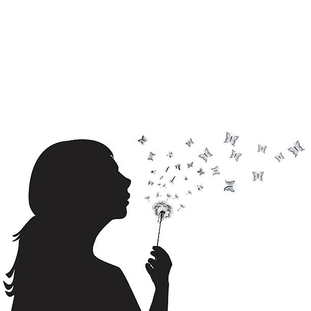 100 Girl Blowing Dandelion Stock Illustrations Royalty Free Vector Graphics And Clip Art Istock