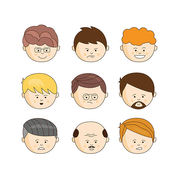20 Blonde Hair Freckles Clip Art Illustrations Royalty Free Vector