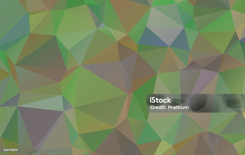 Vector Abstrak Bentuk Geometris Kotak Dan Segitiga Poligonal Ilustrasi