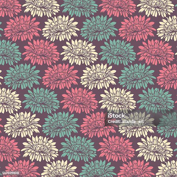 Retro Wallpaper Art Nouveau向量圖形及更多室內裝潢圖片 室內裝潢 對稱 幾何圖形 Istock