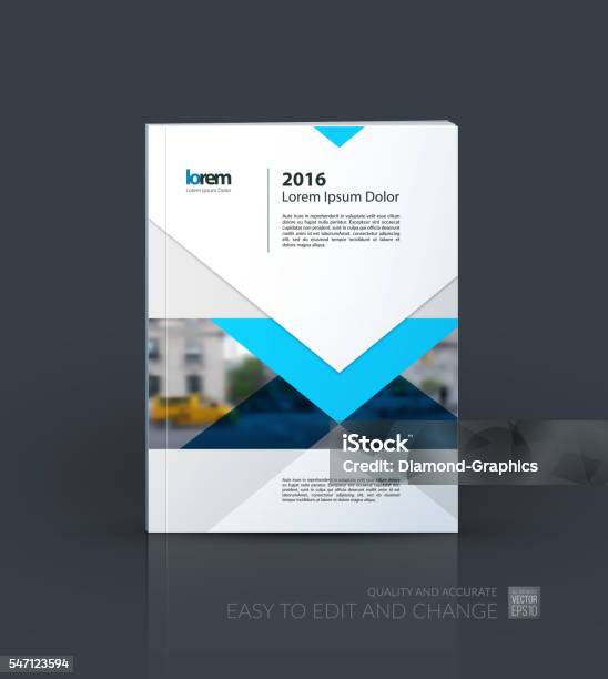 Tata Letak Templat Brosur Laporan Tahunan Desain Sampul Majalah