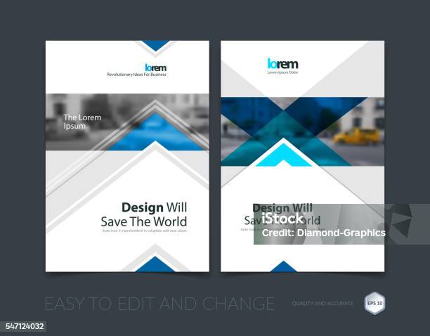 Brochure Template Layout Cover Design Annual Report Magazine向量圖形及更多箭頭符號