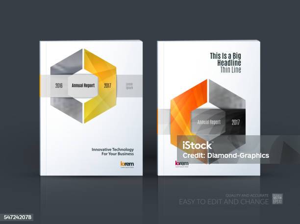 Brochure Template Layout Cover Design Annual Report Magazine向量圖形及更多三角形
