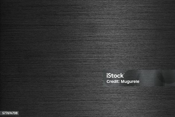 Tekstur Logam Hitam Foto Stok Unduh Gambar Sekarang Sikat Logam