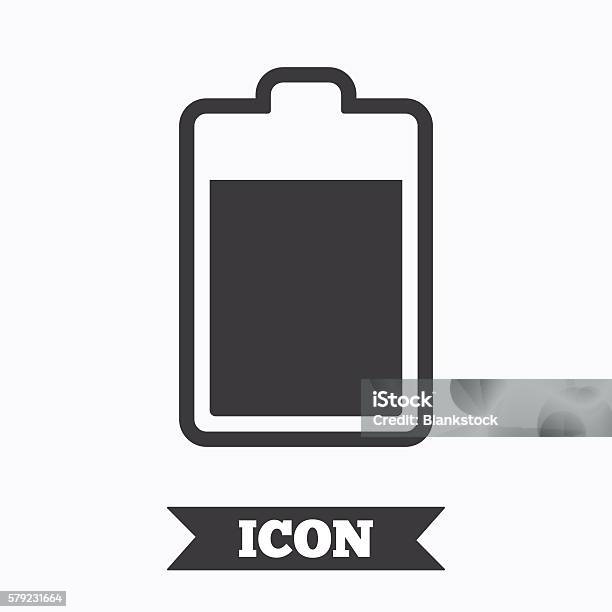 Le Niveau De La Batterie Signe Icône Symbole De Lélectricité Vecteurs