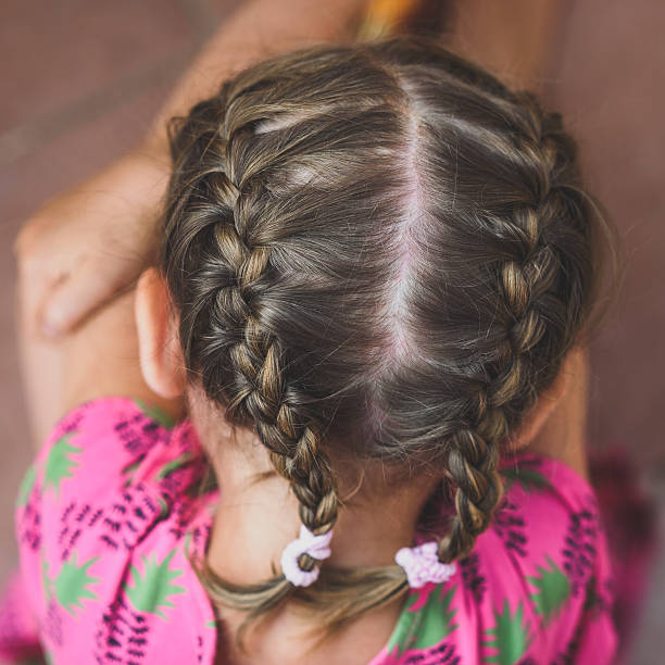 Trenza Francesa Fotos Banco De Fotos E Imágenes De Stock Istock
