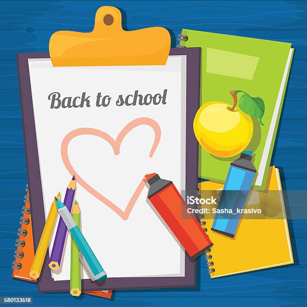 Back To School 배경 개인 장식품에 대한 스톡 벡터 아트 및 기타 이미지 개인 장식품 교습 교육 Istock
