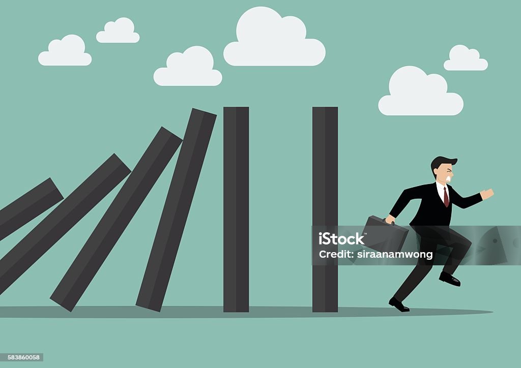 Pengusaha Melarikan Diri Efek Domino Ilustrasi Stok - Unduh Gambar ... Pengusaha Melarikan Diri Efek Domino Ilustrasi Stok - Unduh Gambar ...