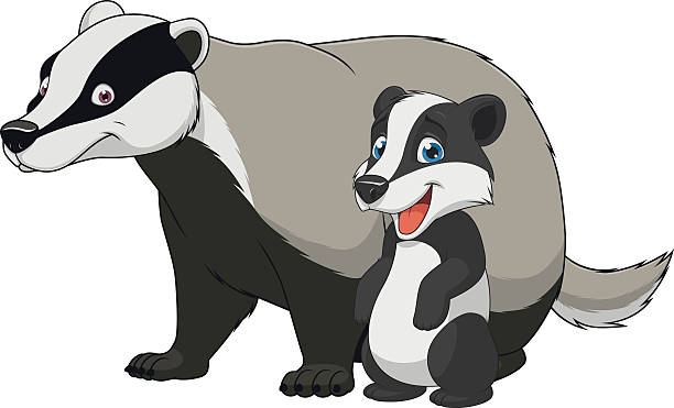 Mean Badger Clipart
