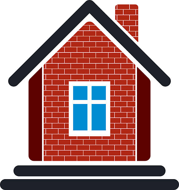 Brick Houses Clipart