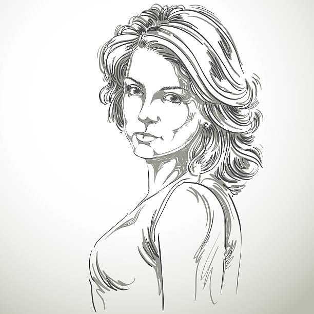 Provocative Poses Clip Art Illustrations Royalty Free Vector Graphics