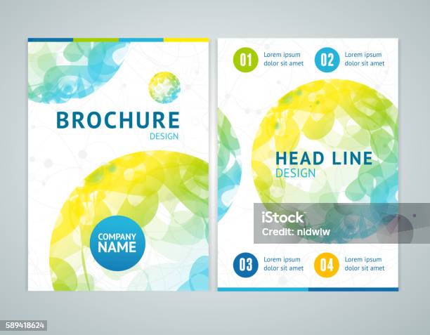 Brochure Design In A4 Size Vector向量圖形及更多傳單圖片 傳單 印刷品 文件 商務 Istock