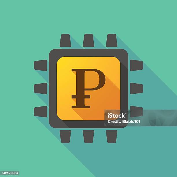 Cpu 아이콘크기 통화 표시 Cpu에 대한 스톡 벡터 아트 및 기타 이미지 Cpu 그림자 금융 Istock