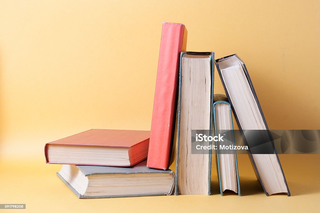 Stack Of Colorful Books Education Background Back To School Copy Stock ... Stack Of Colorful Books Education Background Back To School Copy Stock ...