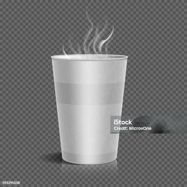 Cangkir Kopi Kertas Takeaway Sekali Pakai Dengan Ilustrasi Vektor Uap ... Cangkir Kopi Kertas Takeaway Sekali Pakai Dengan Ilustrasi Vektor Uap ...