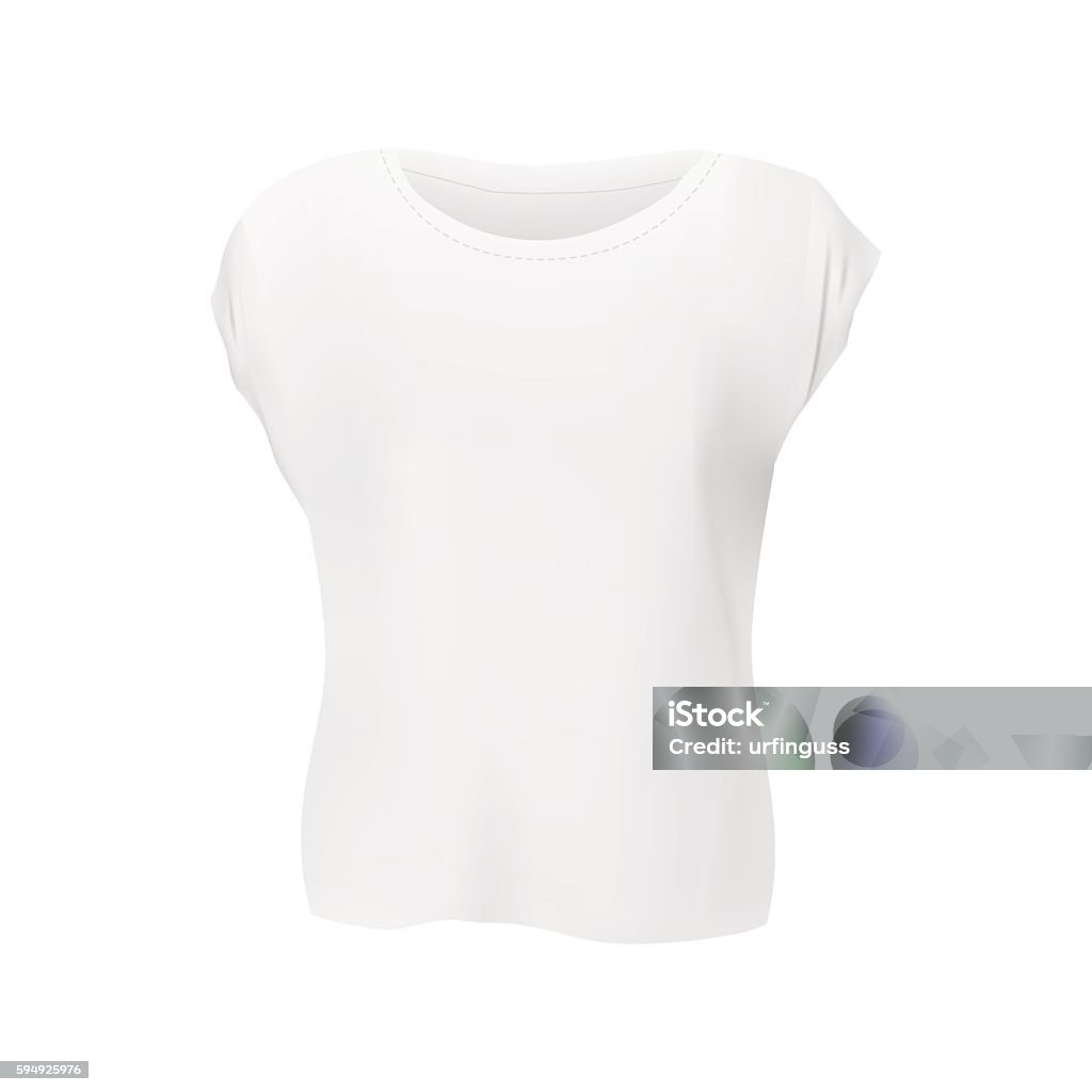 Blank Tshirt Template Stok Vektör Sanatı And Arka Görünüm‘nin Daha Fazla