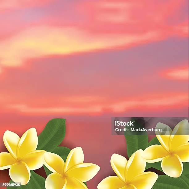 Spa Concept With Blurred Seaside Background And Realistic Vector