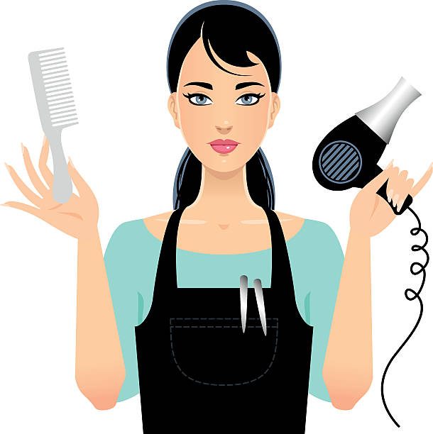 Black Hair Illustrations Royalty Free Vector Graphics And Clip Art Istock