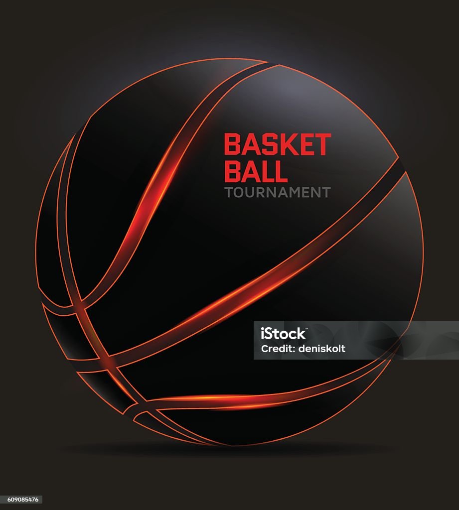 Vektor Bola Basket Ilustrasi Stok Unduh Gambar Sekarang Bola Bentuk Geometris Elemen