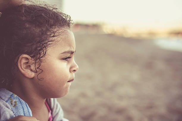 Free Stock Photo of Angry child on the beach closeup | Download Free ...