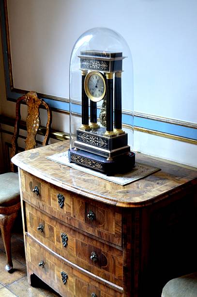 Free Stock Photo of Clock in Glass Case on Table | Download Free Images ...