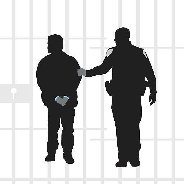 Download Man, Prisoner, Arrest. Royalty-Free Stock Illustration Image ...
