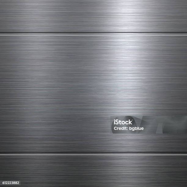 Brushed Metal Background向量圖形及更多不銹鋼圖片 不銹鋼 具有特定質地 反射 Istock