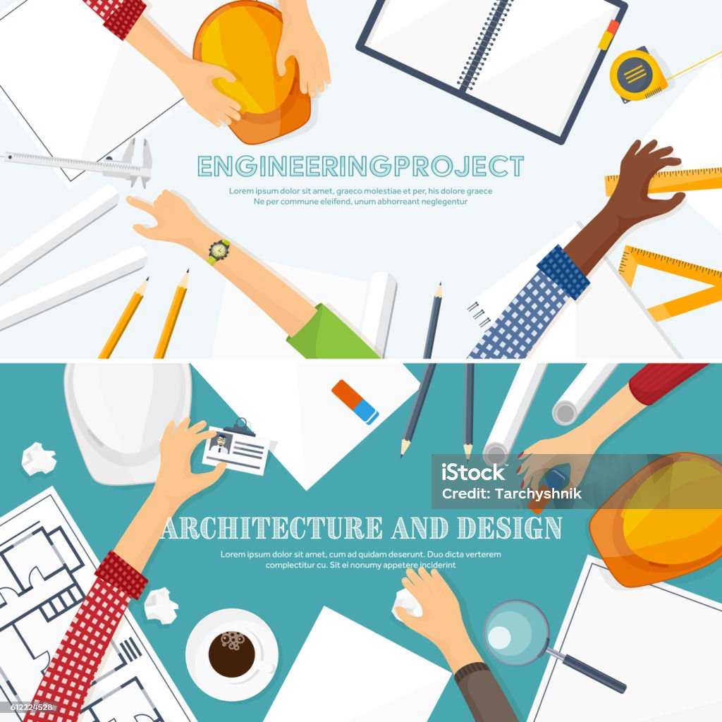 Ilustrasi Vektor Teknik Dan Arsitektur Menggambar Konstruksi Proyek ... Ilustrasi Vektor Teknik Dan Arsitektur Menggambar Konstruksi Proyek ...