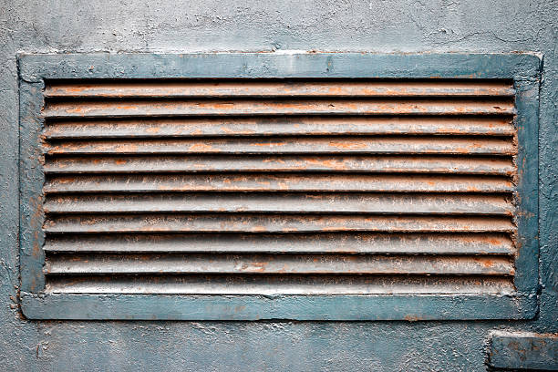 Free Stock Photo of Weathered rusty vent on corrugated wall | Download ...