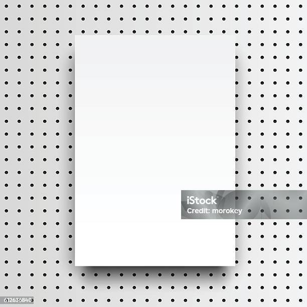 Paper Mockup A4 Dots3向量圖形及更多乾淨圖片 乾淨 實體模型 式樣 Istock
