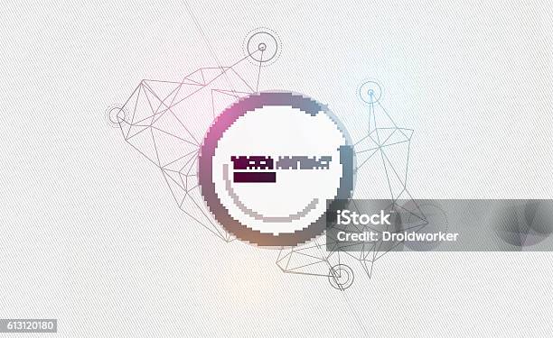 Vector Futuristic Abstract Technology Background向量圖形及更多幾何圖形圖片 幾何圖形