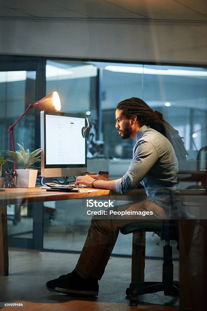 Putting In The Hours To Achieve Success Stock Photo - Download Image ... Putting In The Hours To Achieve Success Stock Photo - Download Image ...