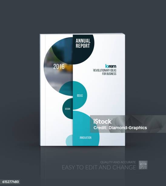 Tata Letak Templat Brosur Laporan Tahunan Desain Sampul Majalah