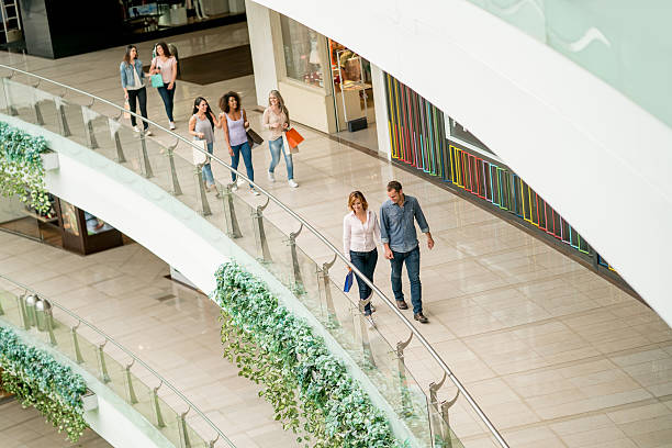 Free Stock Photo of Group of People Walking Through a Shopping Mall ...