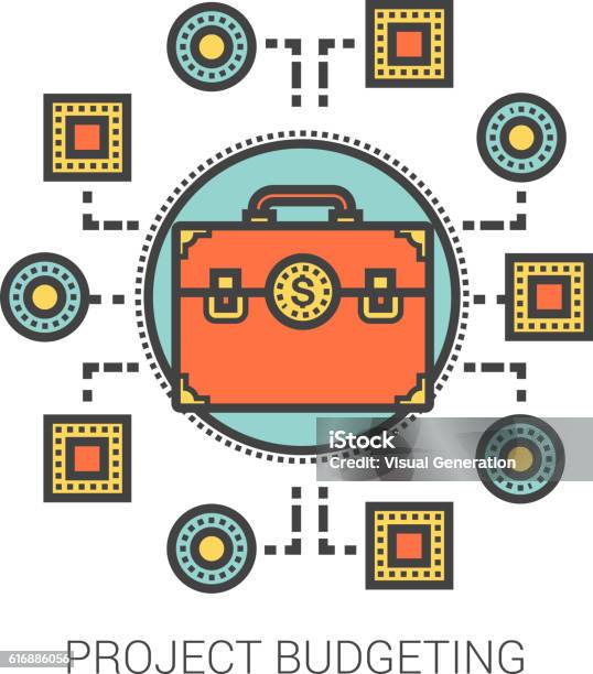Project Budgeting Line Infographic Stock Illustration - Download Image ... Project Budgeting Line Infographic Stock Illustration - Download Image ...