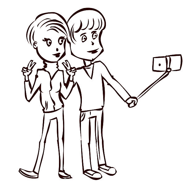 30 Instax Selfie Stock Illustrations Royalty Free Vector Graphics