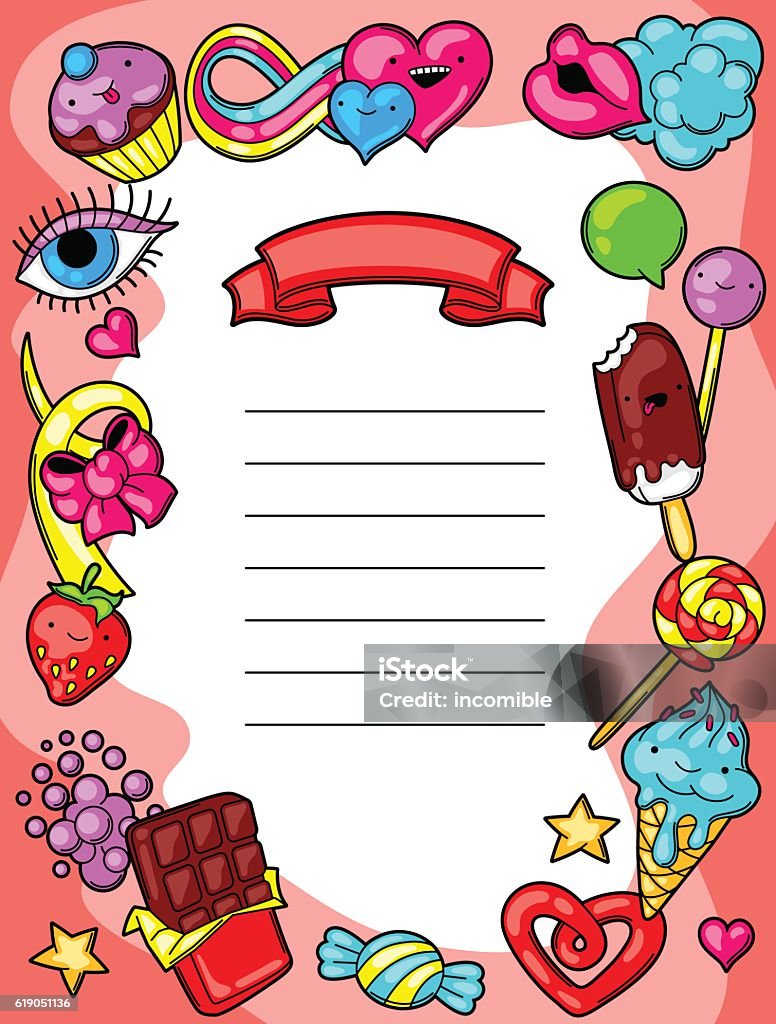 Ijazah Kawaii Dengan Permen Dan Permen Gila Manisbarang Di Ilustrasi ... Ijazah Kawaii Dengan Permen Dan Permen Gila Manisbarang Di Ilustrasi ...