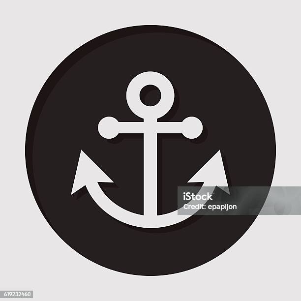 Ikon Informasi Jangkar Ilustrasi Stok Unduh Gambar Sekarang Abu Abu